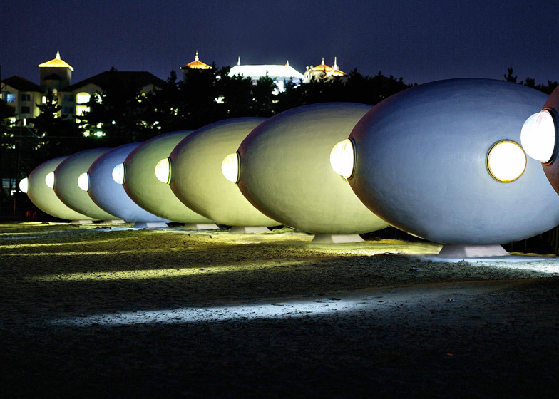 Exploring the surreal beach pods in Gangwon-do province of South Korea