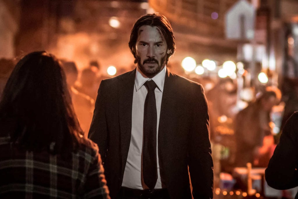 Is 'John Wick' a 'Matrix' training programme?