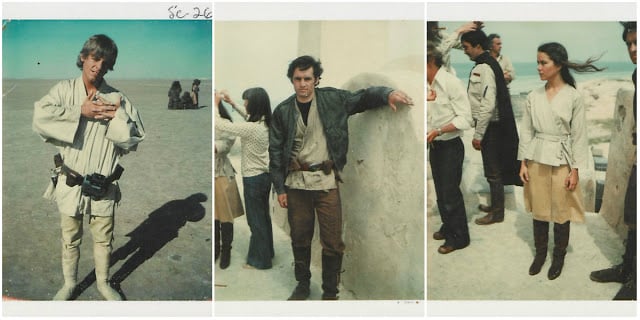 Behind-the-scenes of George Lucas’ classic 1977 film ‘Star Wars Episode ...