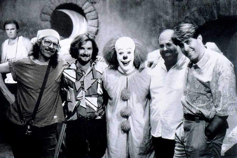 Behind-the-scenes images of Stephen King’s ‘IT’ from the original 1990 ...