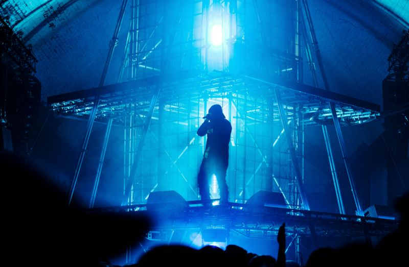 Skepta pioneers the future of rave with Dystopia987