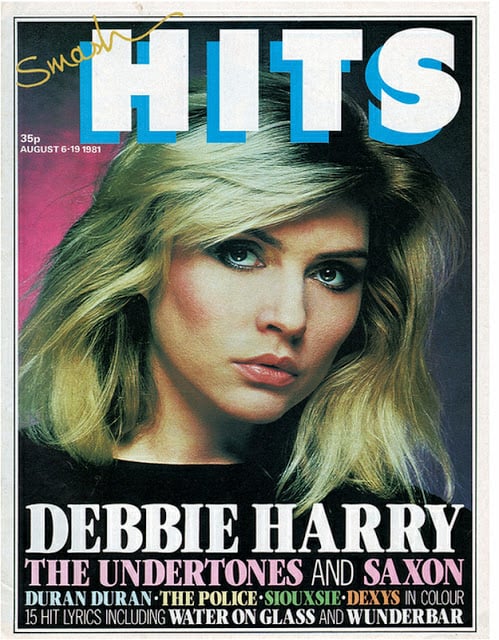 Take a look back at these iconic covers of Smash Hits! with Blondie ...