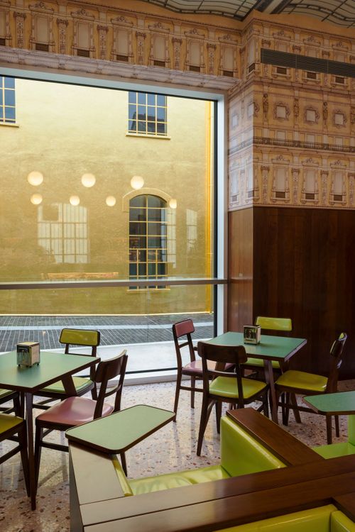 The Wes Anderson-designed Bar Luce in Milan