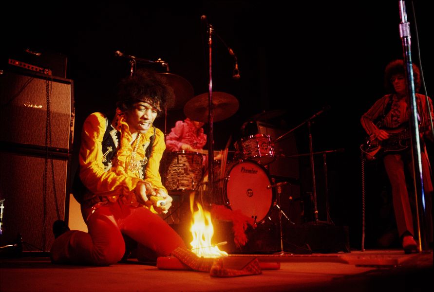 The historic night Jimi Hendrix set fire to his guitar