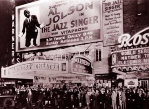 Looking back at ‘The Jazz Singer’, the very first ‘talkie’ film