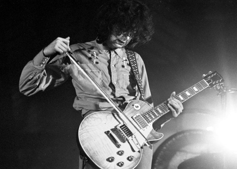 The three Led Zeppelin songs Jimmy Page played with a bow