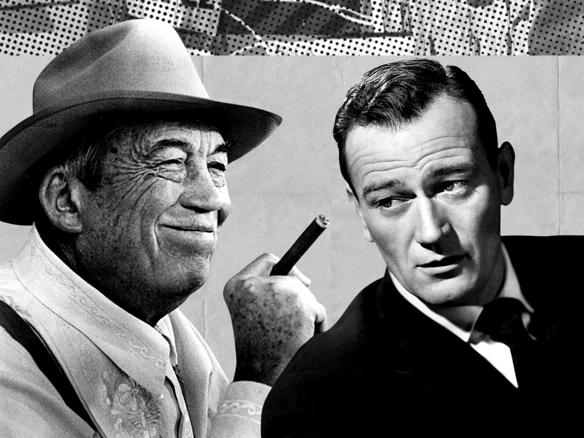 Exploring the feud between John Huston and John Wayne