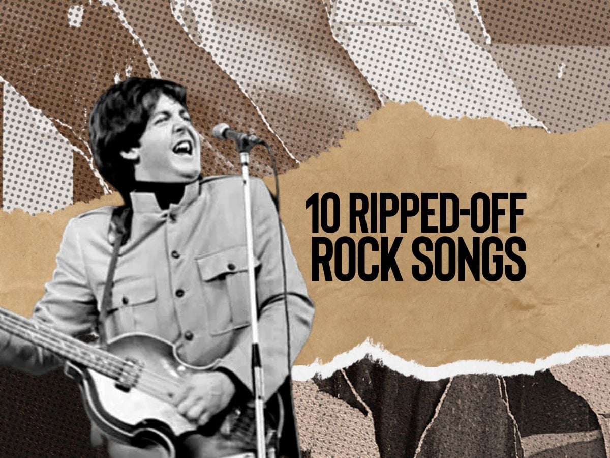 10 rock songs that were ripped off from other artists