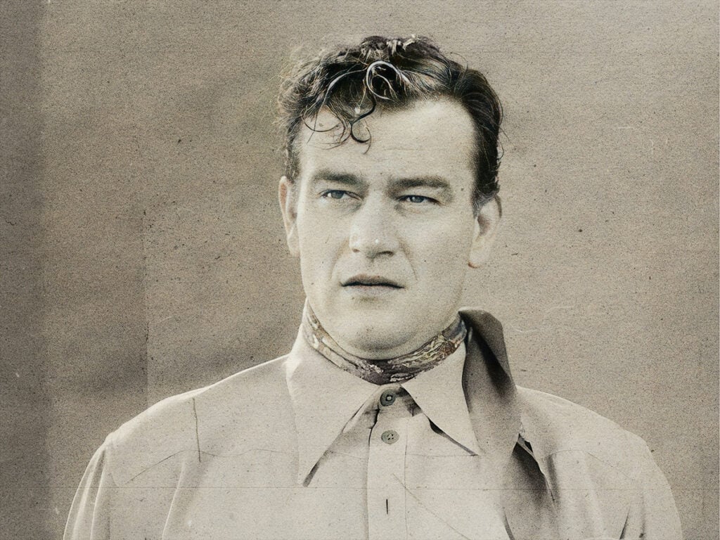 The only actor who scared John Wayne off the set