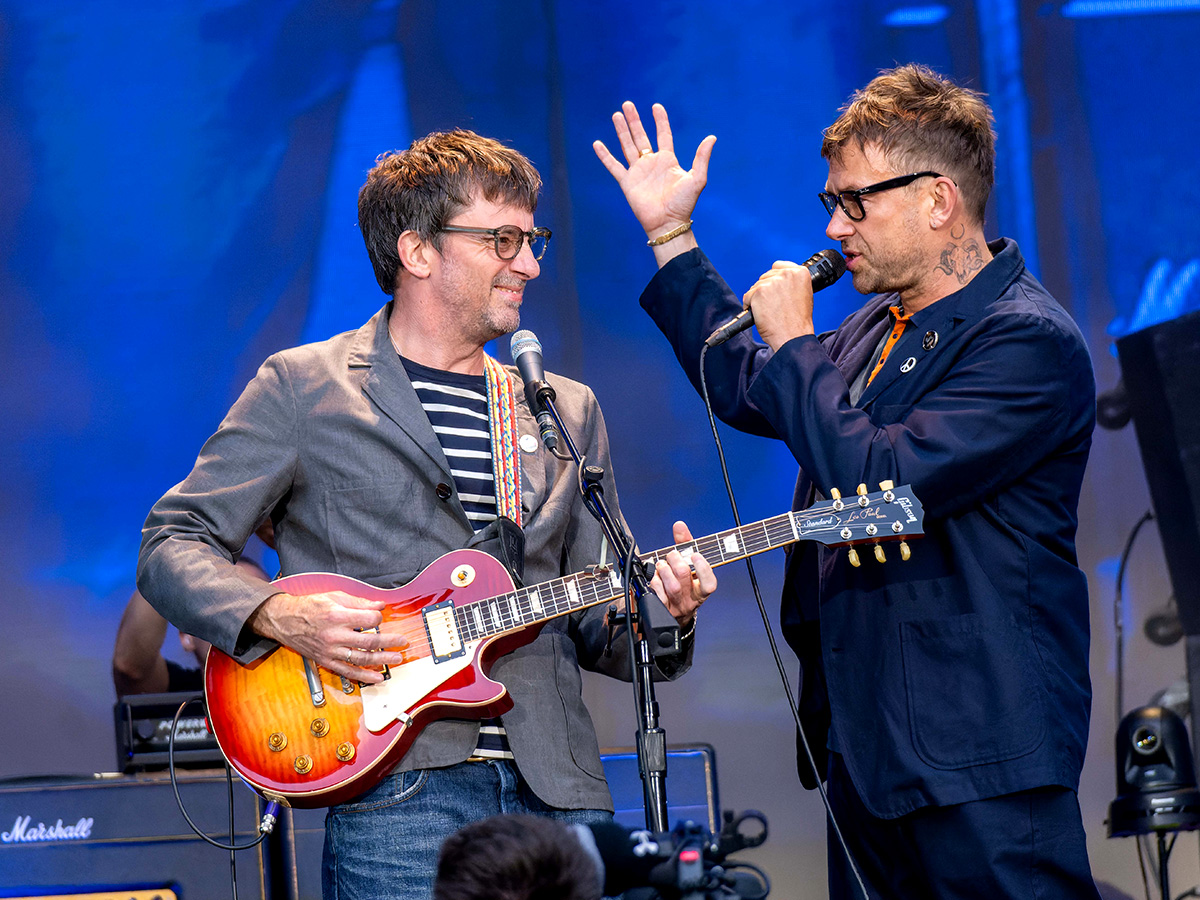Live Photos: Blur perform at Wembley, London