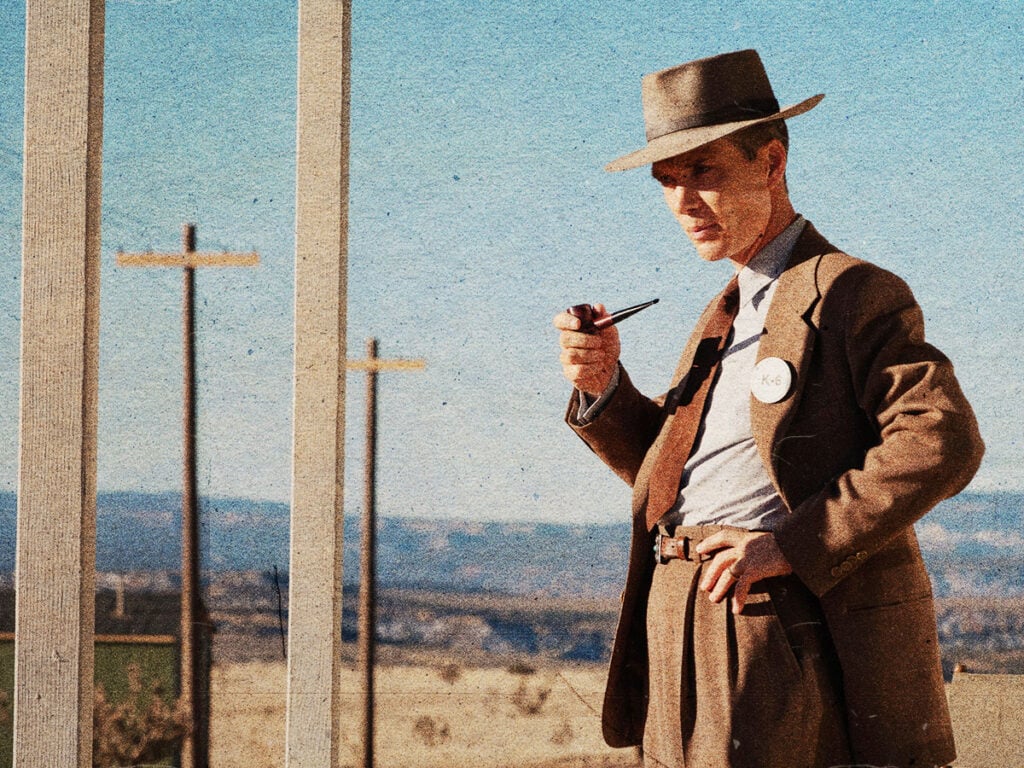 How was the explosion created in 'Oppenheimer'?