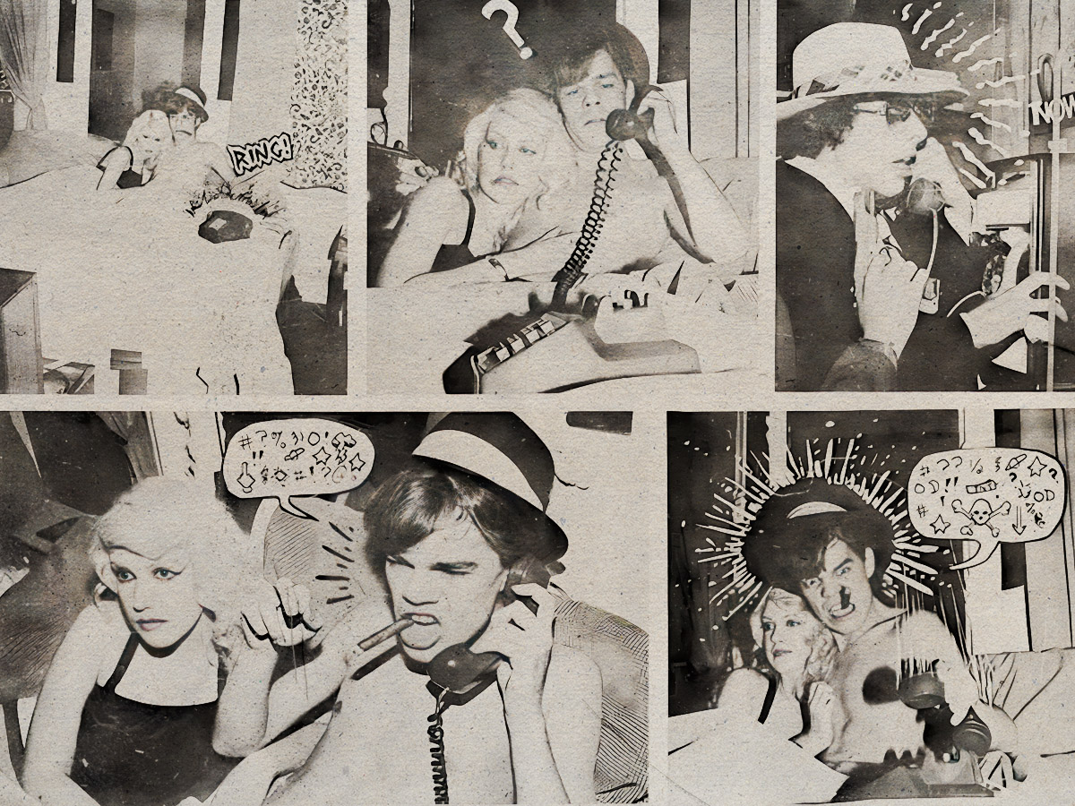 Snapshots from the "first" Punk Art exhibition, 1978