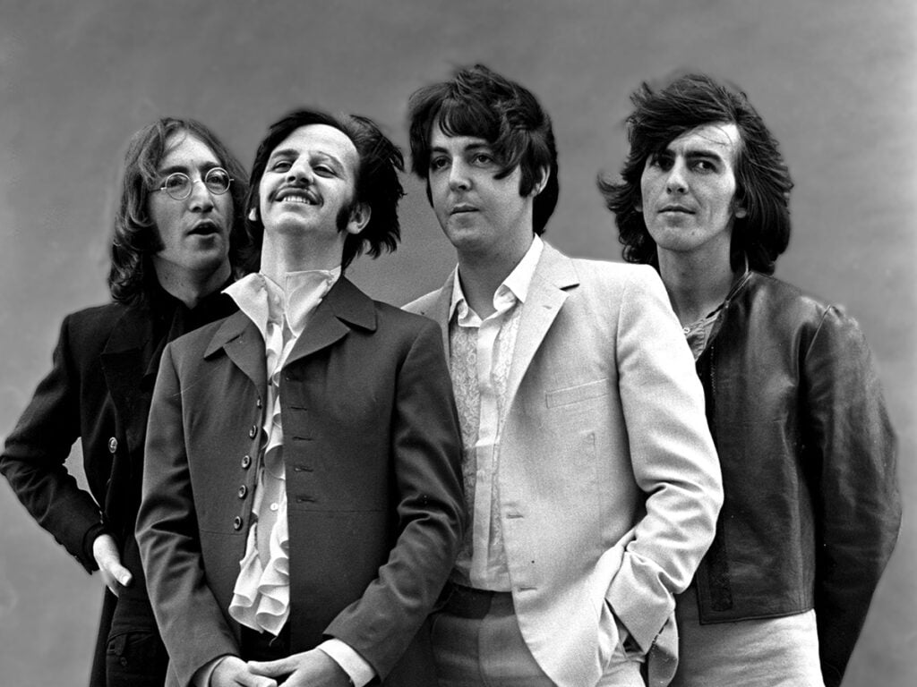 Which Beatles barks like a dog on the song 'Hey Bulldog'?