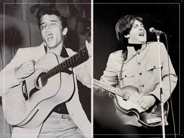 The key difference between Elvis Presley and The Beatles