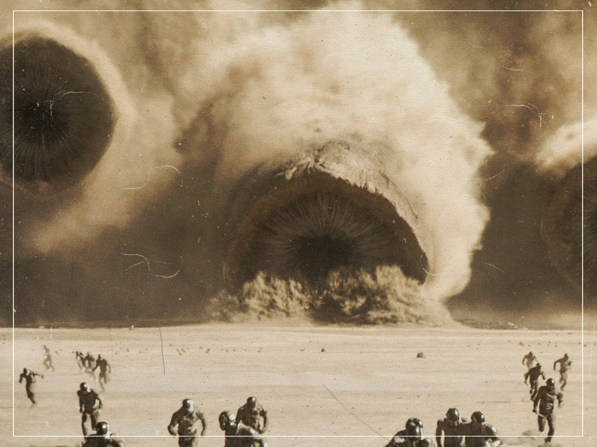 Exploring the majesty of the sandworms of 'Dune'