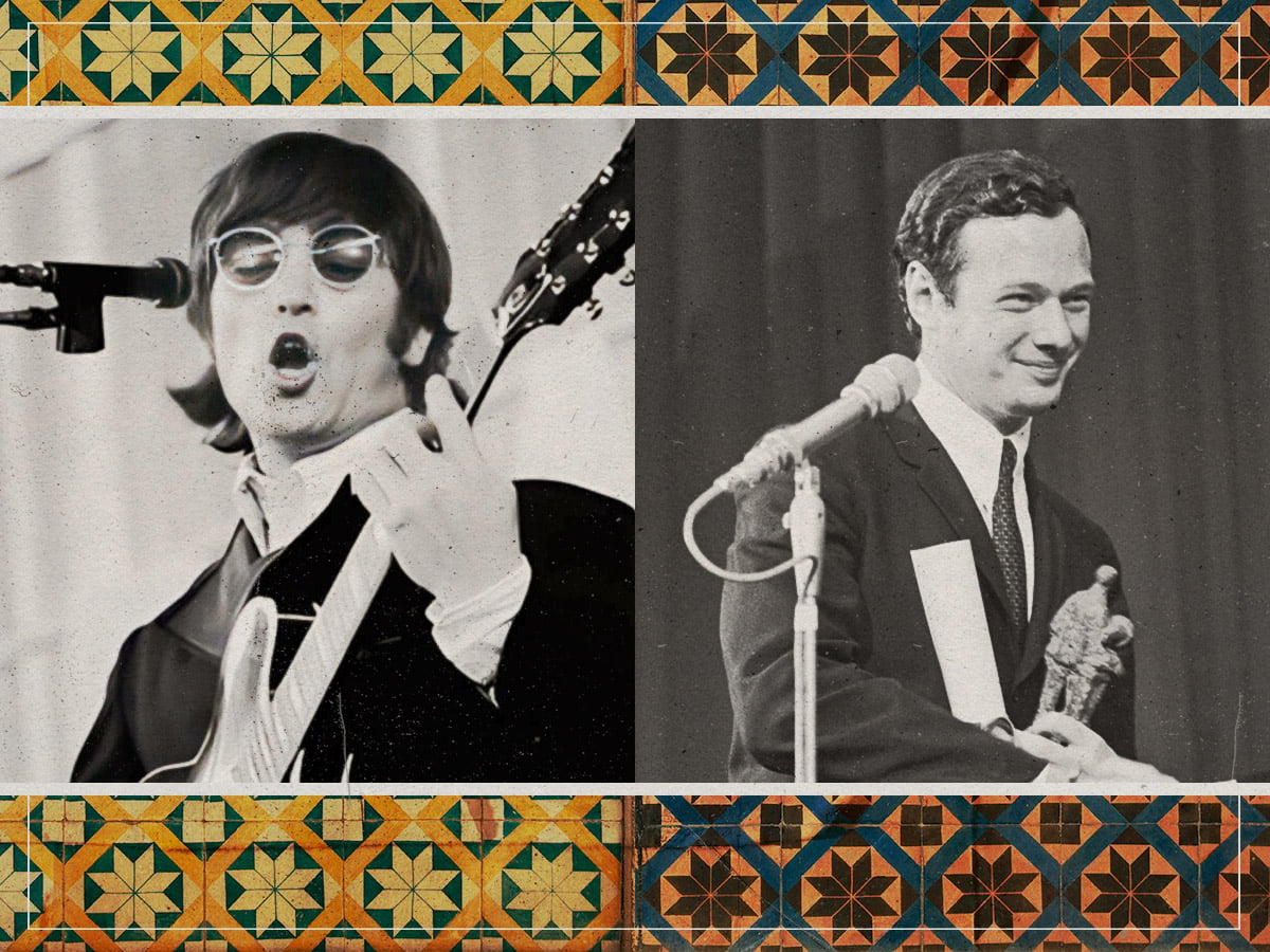 What happened between John Lennon and Brian Epstein in Spain?