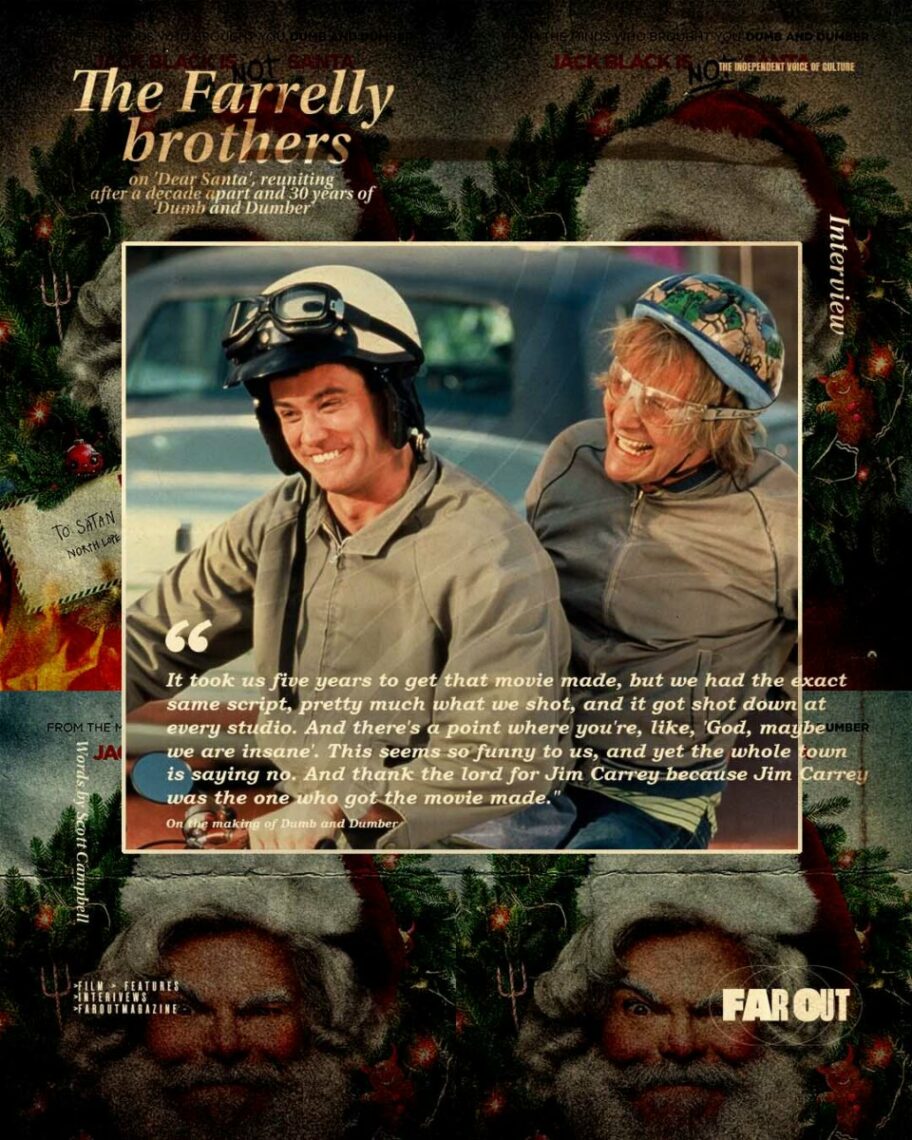 The Farrelly brothers on reuniting for 'Dear Santa'