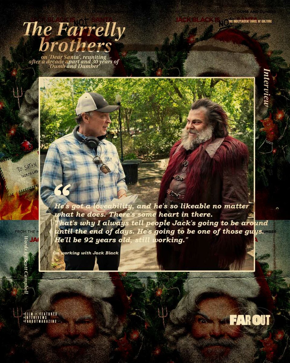 The Farrelly brothers on reuniting for 'Dear Santa'