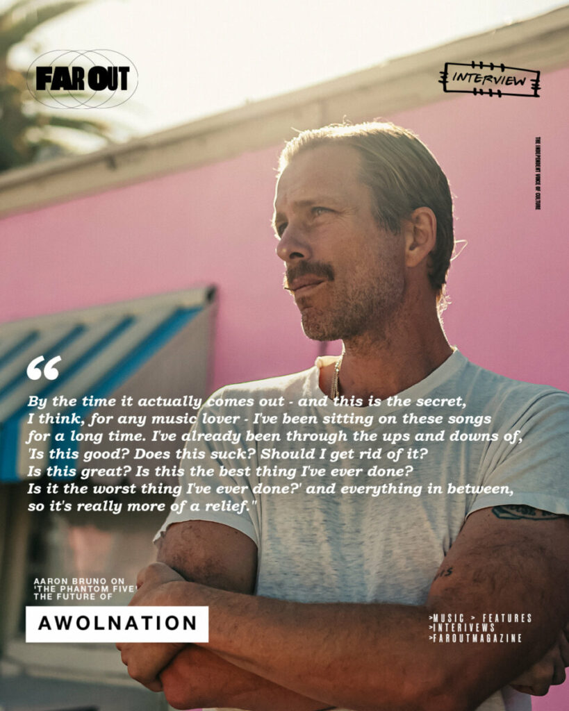Aaron Bruno discusses the future of Awolnation and Radiohead