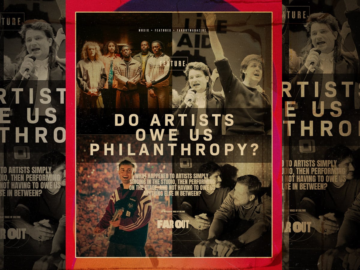 Do artists owe their audiences philanthropy?