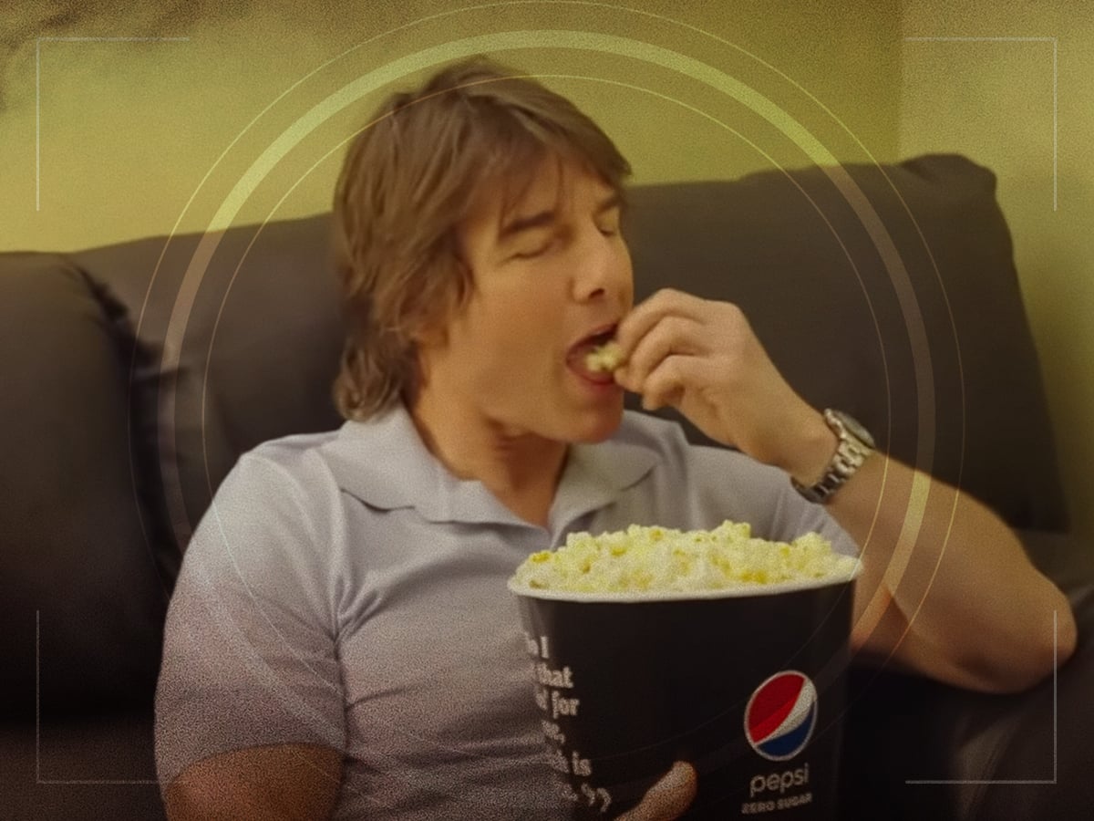 Tom Cruise and his obsession with popcorn
