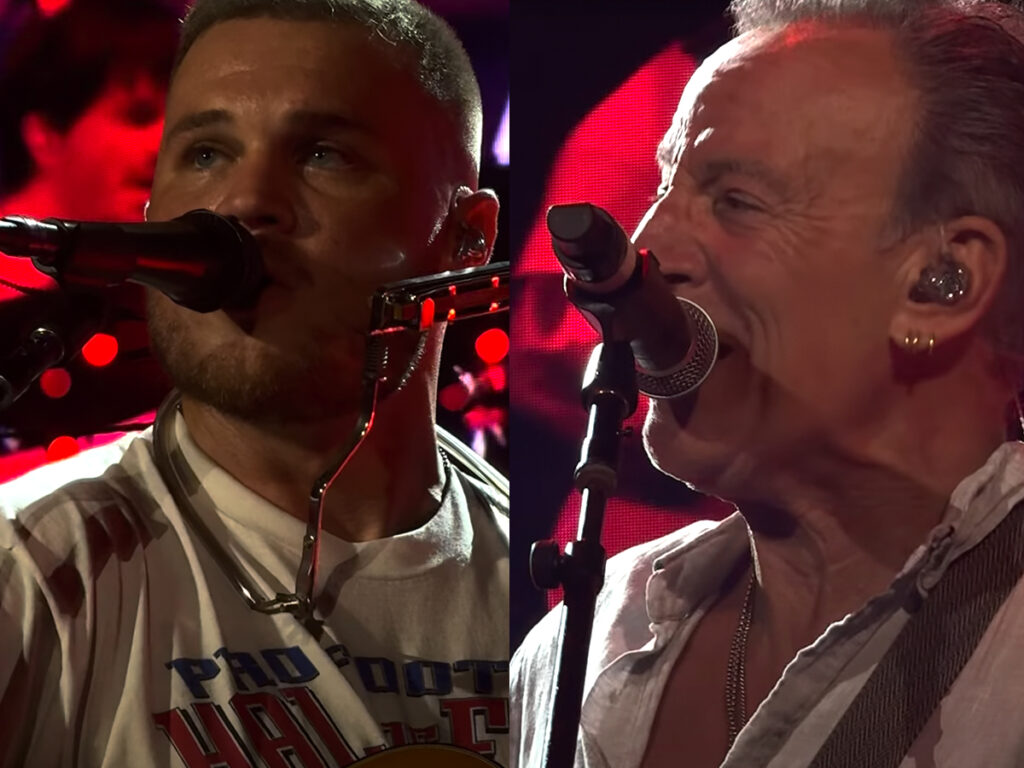 Watch Bruce Springsteen perform 'Atlantic City' with Zach Bryan