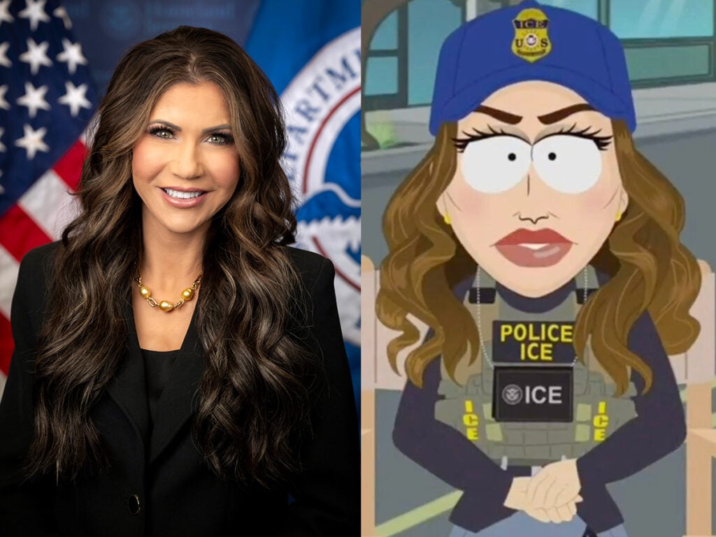 Kristi Noem hits out at 'South Park' over "lazy" parody