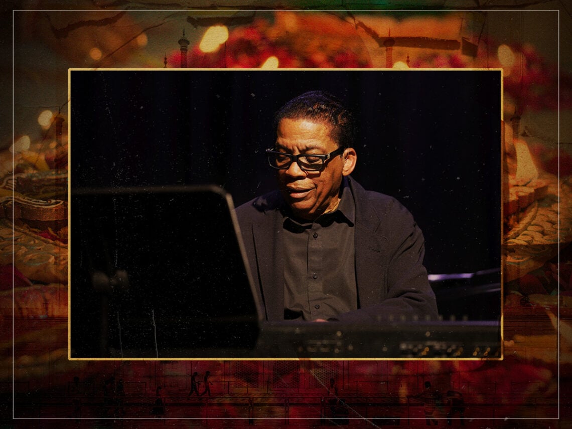 The classic Herbie Hancock travelled to India to record