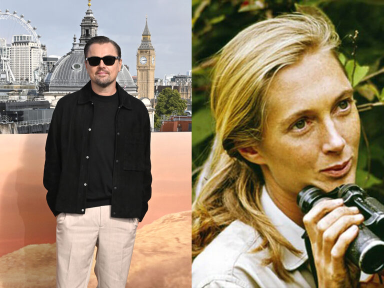 Leonardo DiCaprio shares tribute to "my hero" Dr Jane Goodall