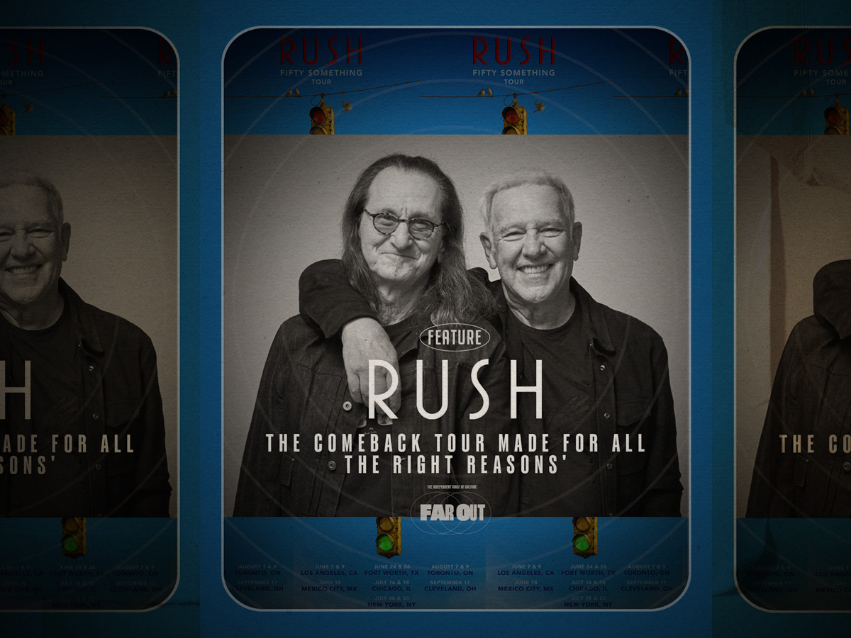Rush: The comeback tour made for all the right reasons