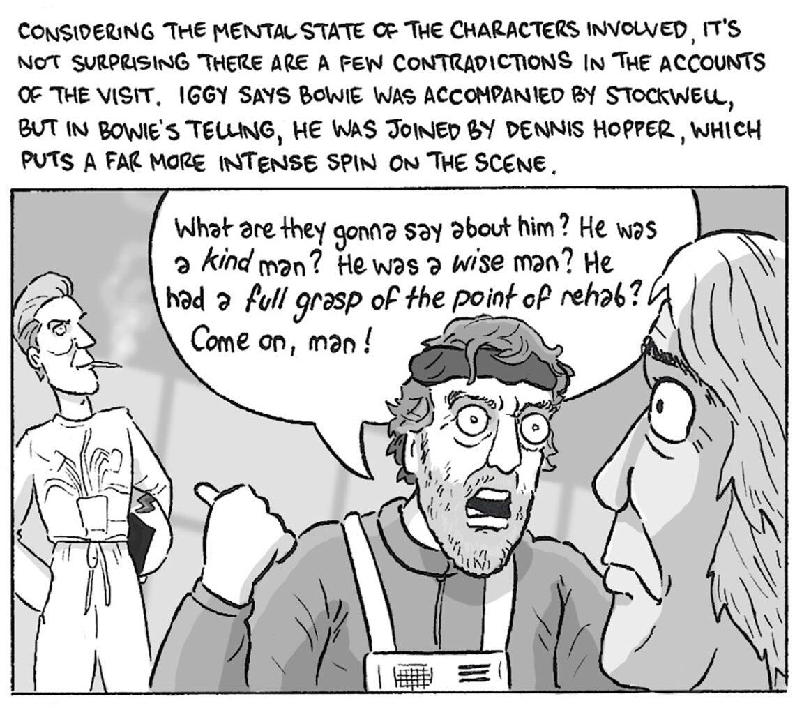 David Squires delves into... an Iggy Pop rehab escape plan
