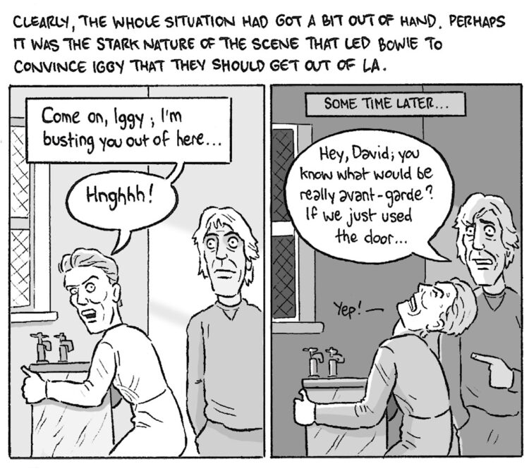 David Squires delves into... an Iggy Pop rehab escape plan