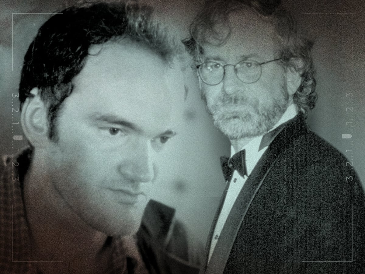 The only time Quentin Tarantino and Steven Spielberg worked together