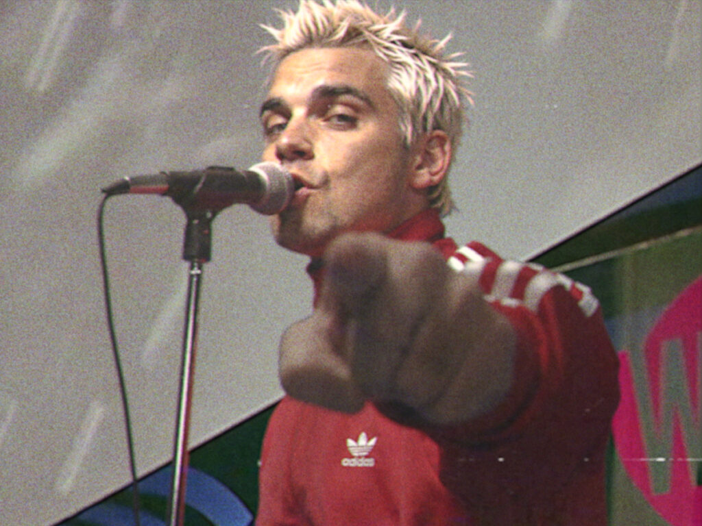 Robbie Williams revives 'The Word' for his new music video