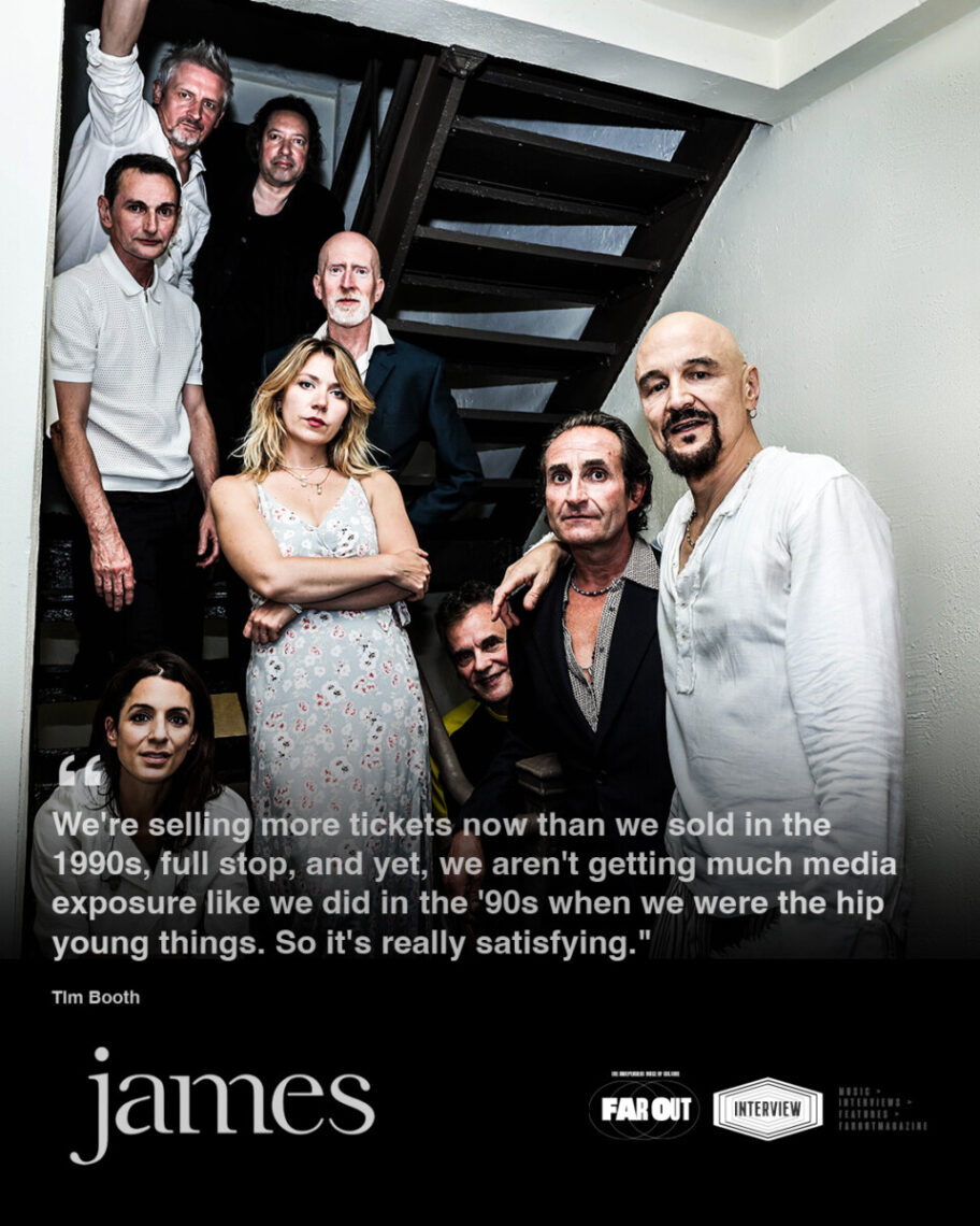 James: "We're selling more tickets now than we did in the 1990s"