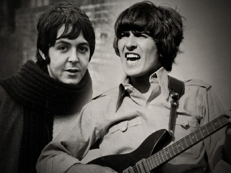 The song George Harrison wrote after an argument with Paul McCartney