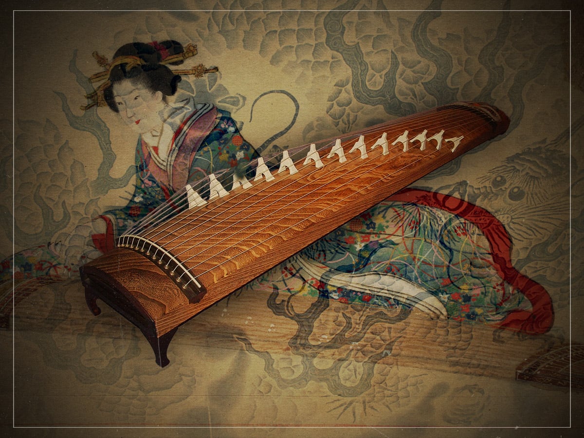 What is the koto instrument from Japan?