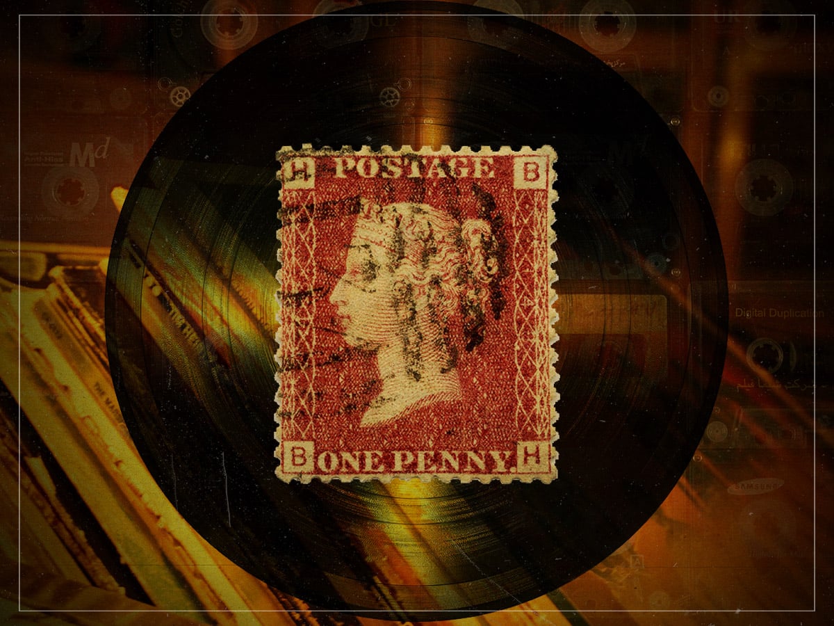 The first living musician to ever appear on a postage stamp