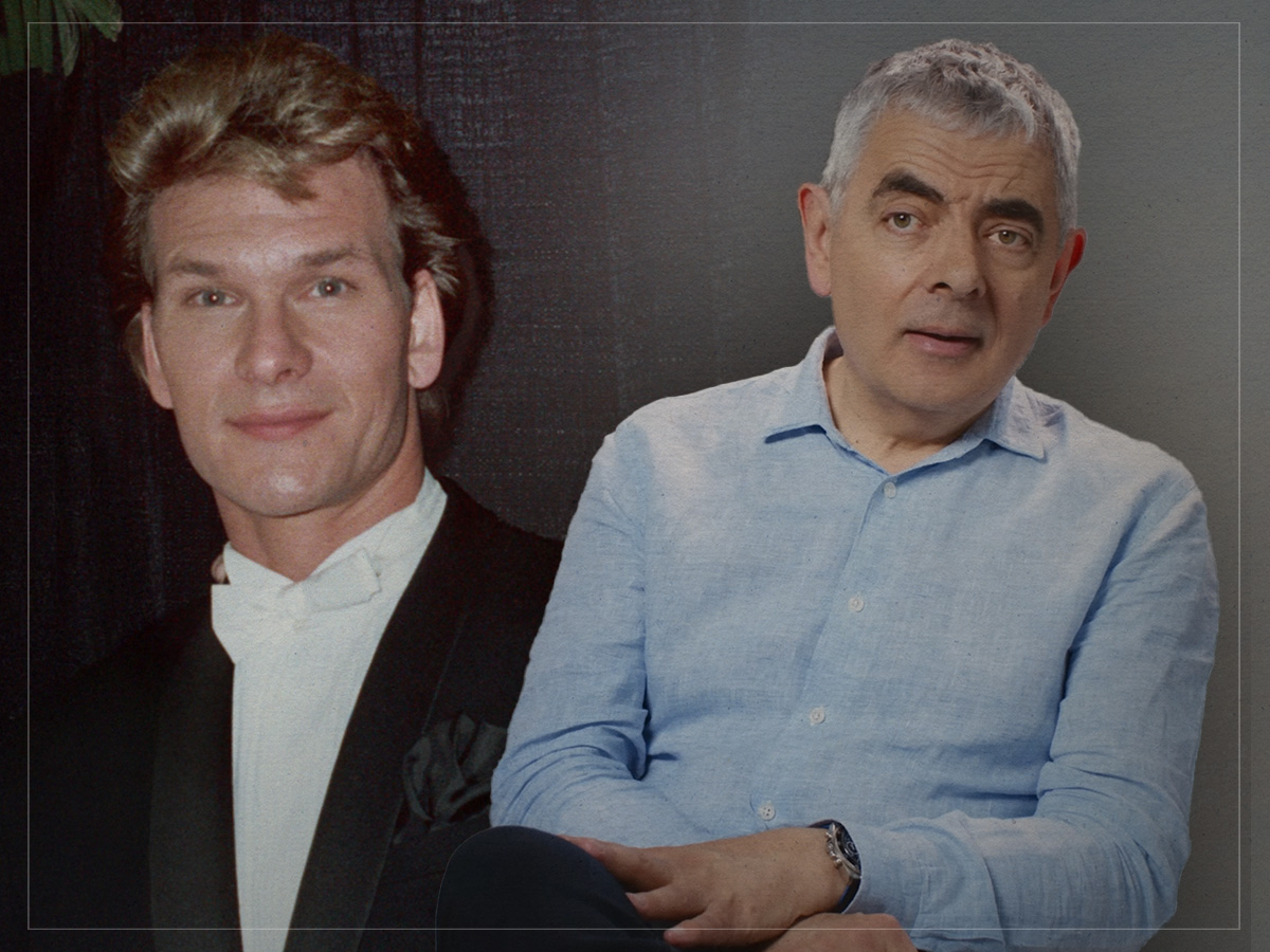 Patrick Swayze loved Rowan Atkinson so much he wanted to tour with him