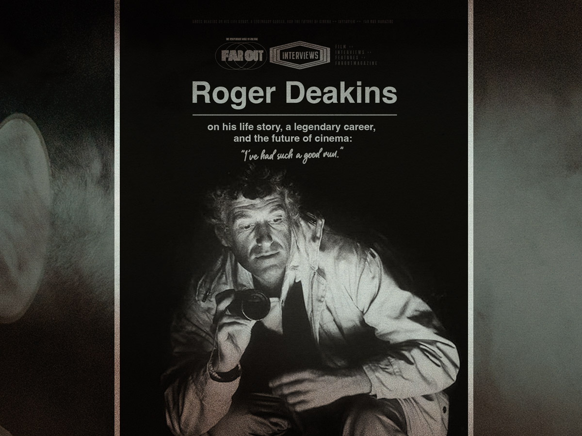Roger Deakins discusses his life story and the future of cinema