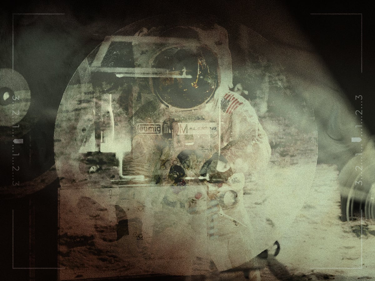 The first-ever movie shown in outer space