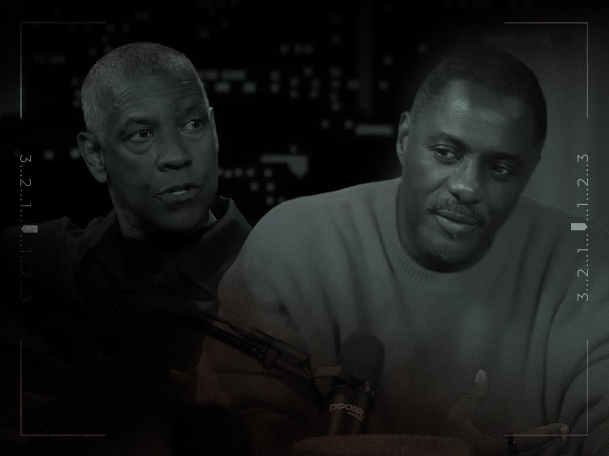 The moment Idris Elba clashed with Denzel Washington