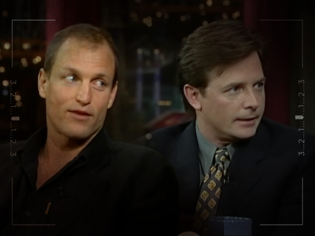 Michael J Fox and Woody Harrelson's drunken 1991 barroom brawl