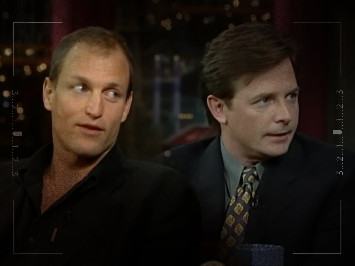 Michael J Fox and Woody Harrelson's drunken 1991 barroom brawl