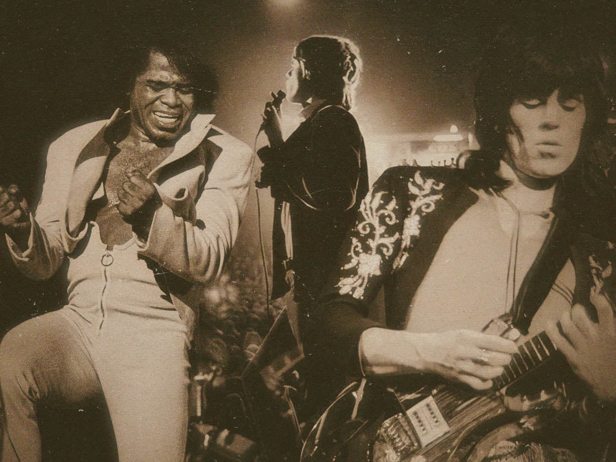 The night James Brown blew The Rolling Stones off the stage