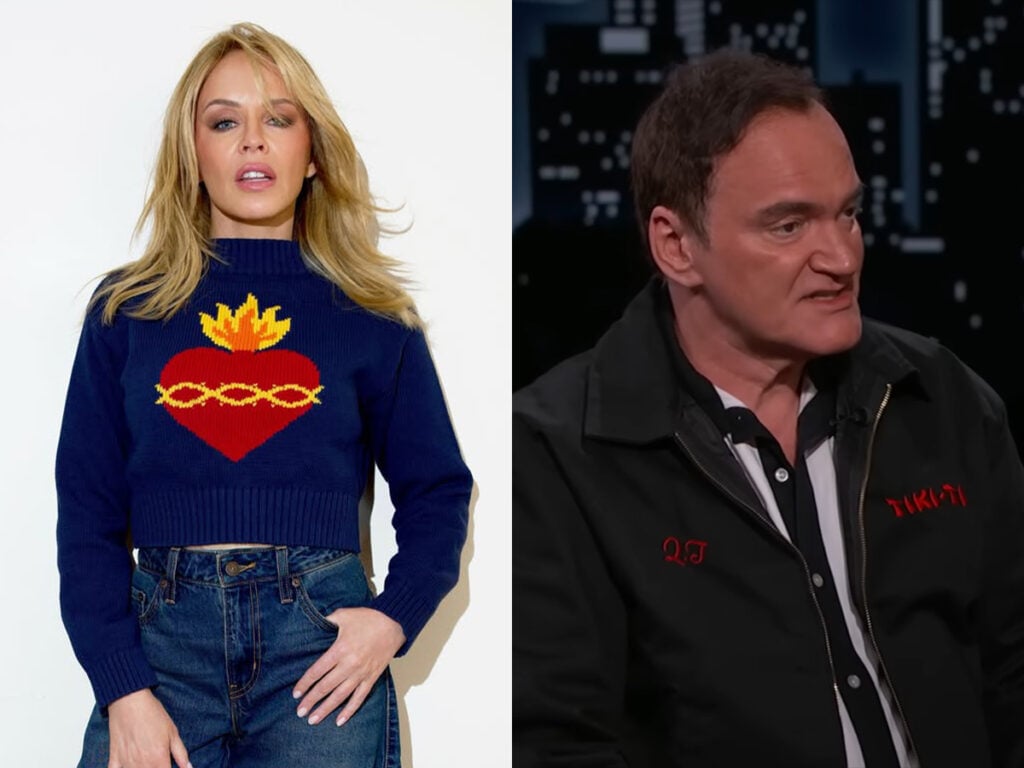 Kylie Minogue and Quentin Tarantino co-starring in new film