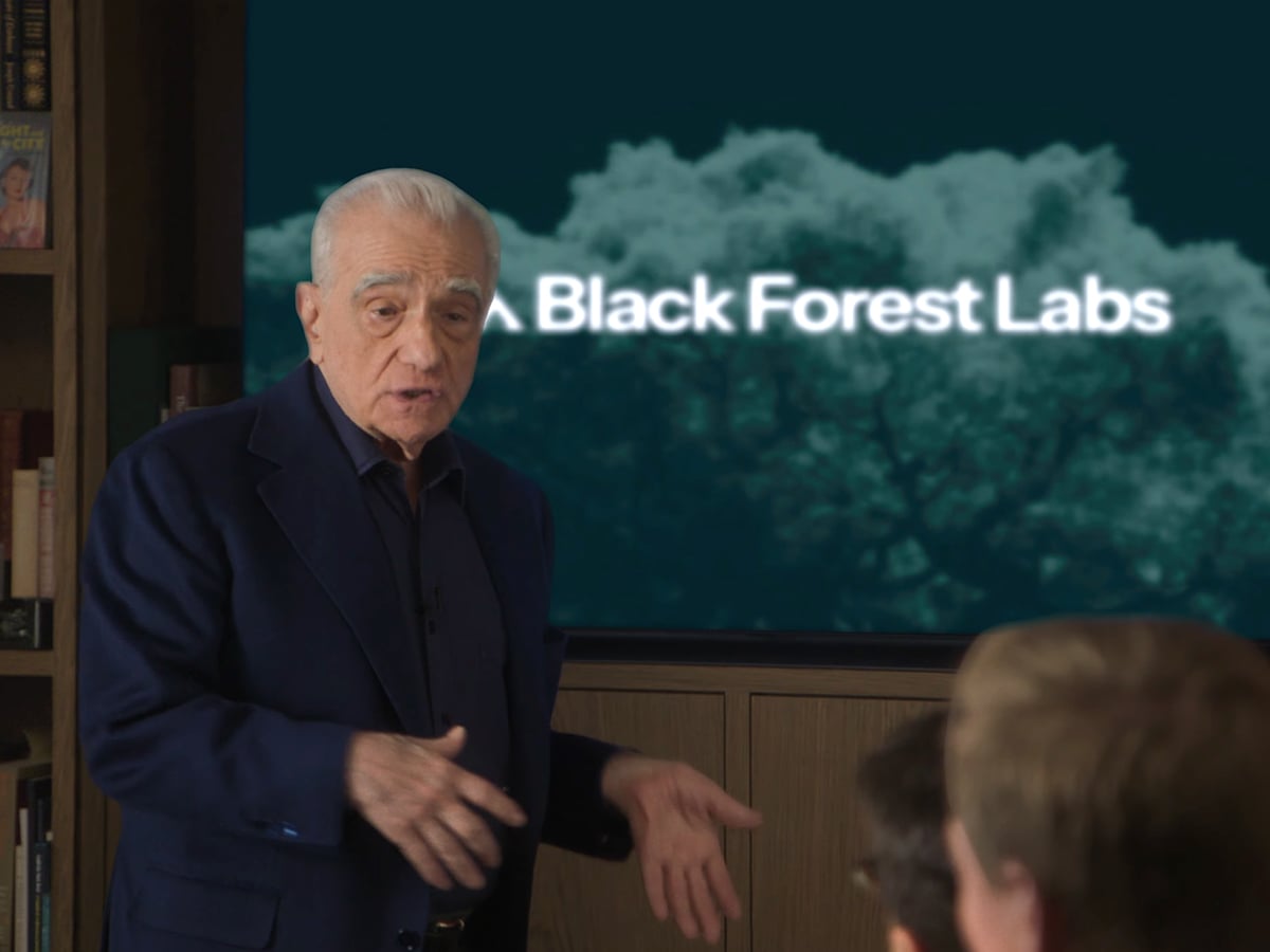 Martin Scorsese endorses AI as new partner of Black Forest Labs